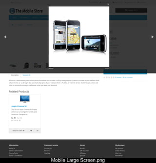 Online mobile-store-project-in-php | PDF