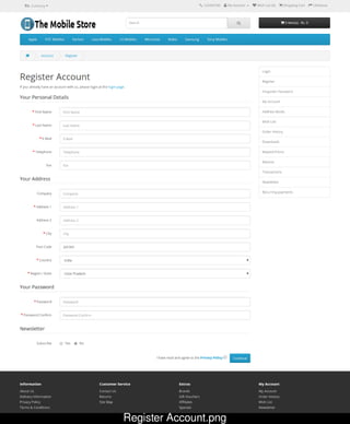 Online mobile-store-project-in-php | PDF