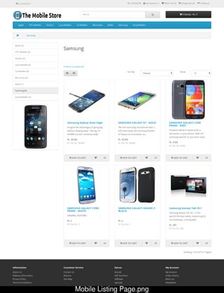 Online mobile-store-project-in-php | PDF