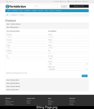Online mobile-store-project-in-php | PDF