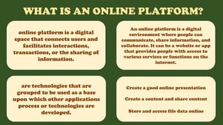 online-platform EMTECH EMPOWERMENT TECHNOLOGIES | PPTX