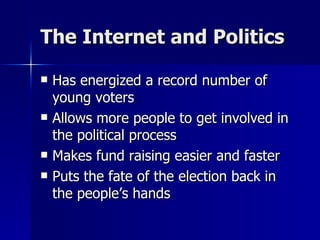 Online Politics | PPT