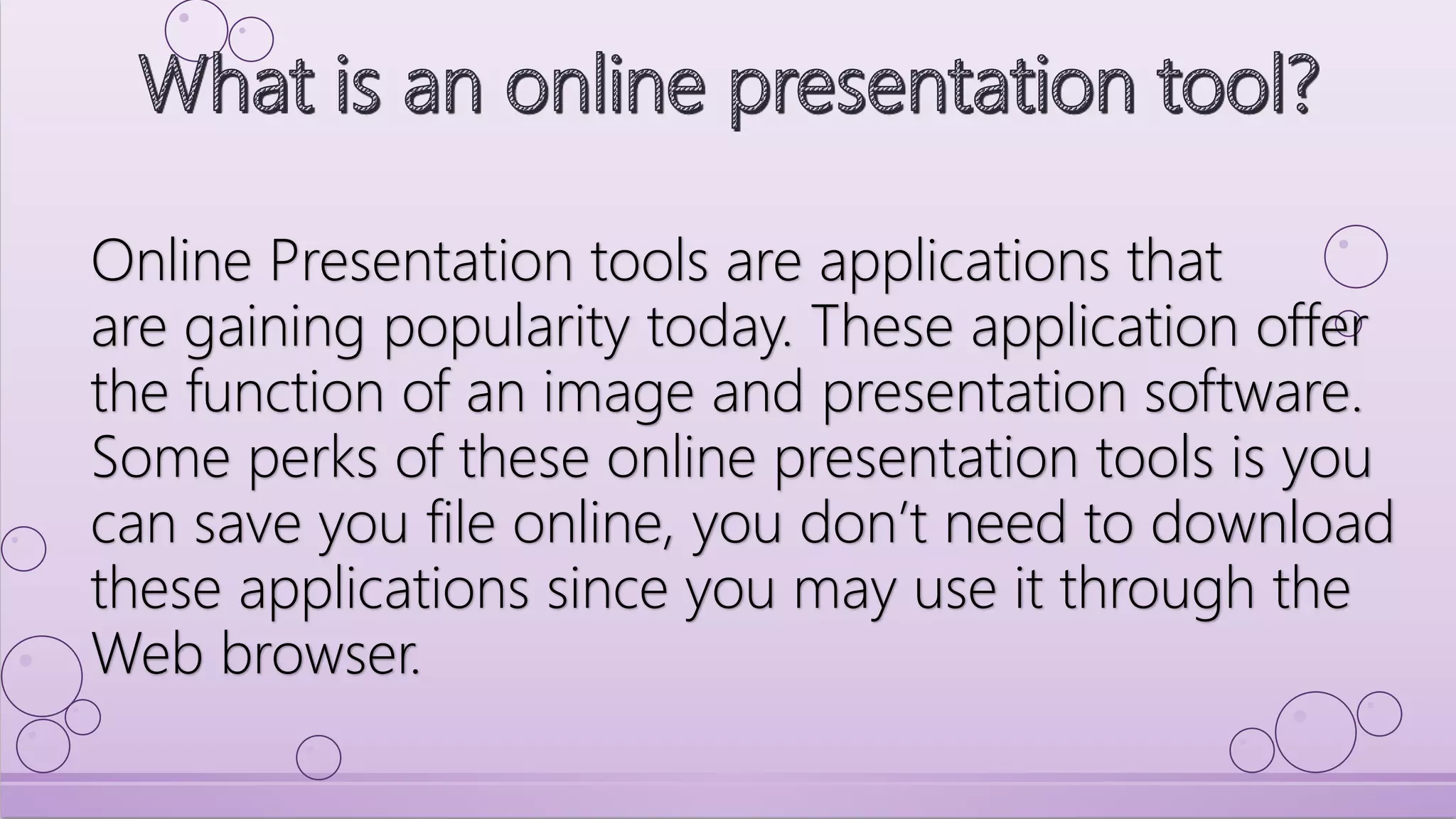 Online presentation-tools | PPT