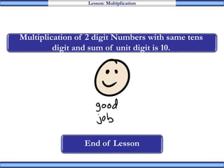 Online product of 2-digit sum of unit is 10 | PPT