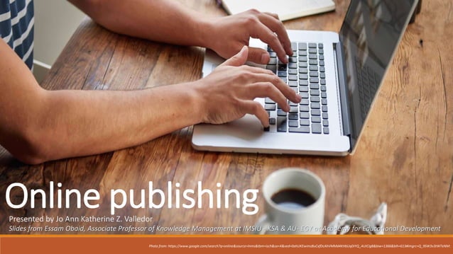 Online-publishing.pptx | Desktop Publishing | Computer Software and Applications