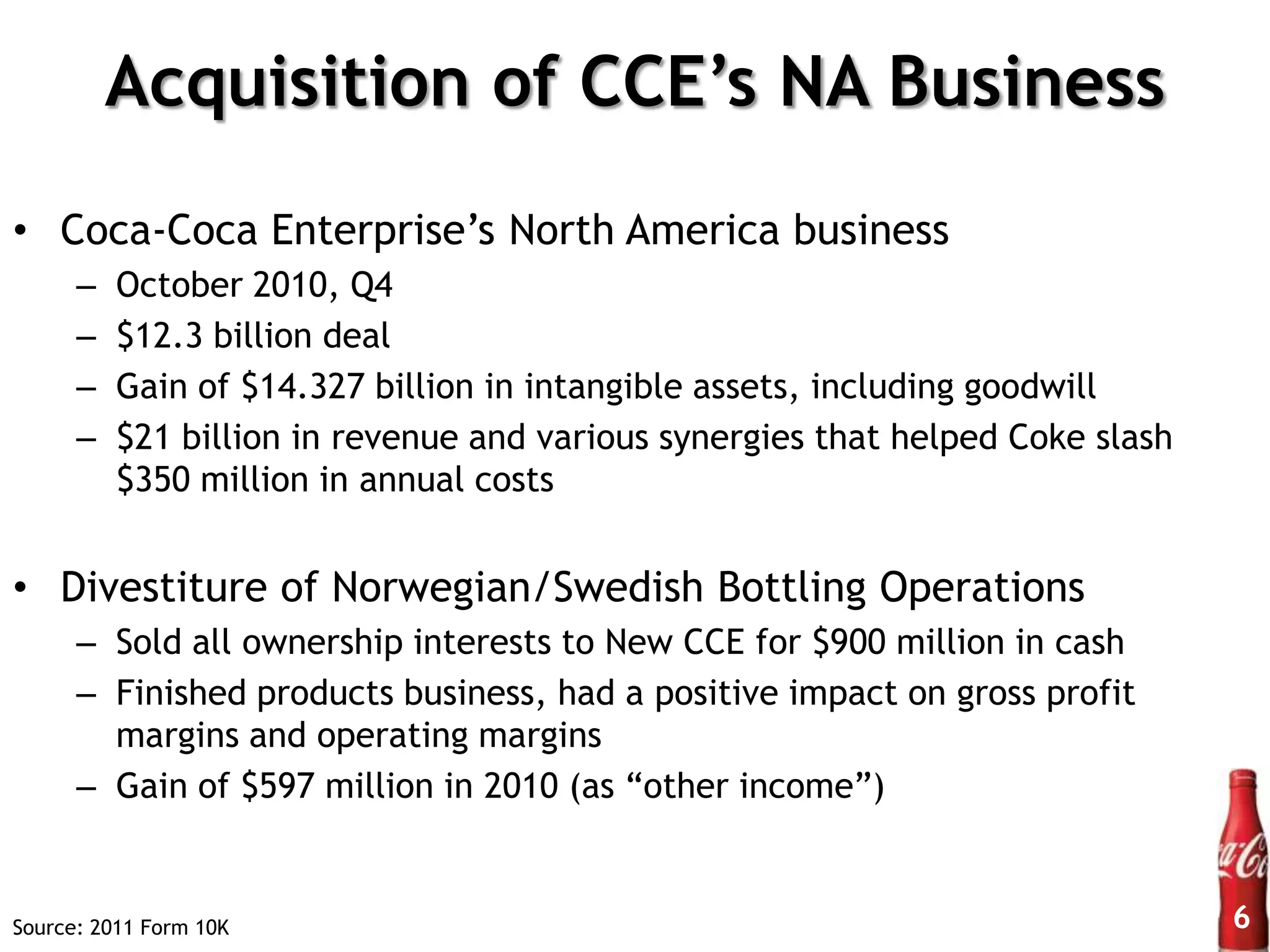 The Coca-Cola Company - Financial Analysis and Projections | PPTX