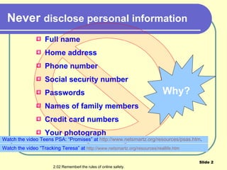 Online Safety | PPT
