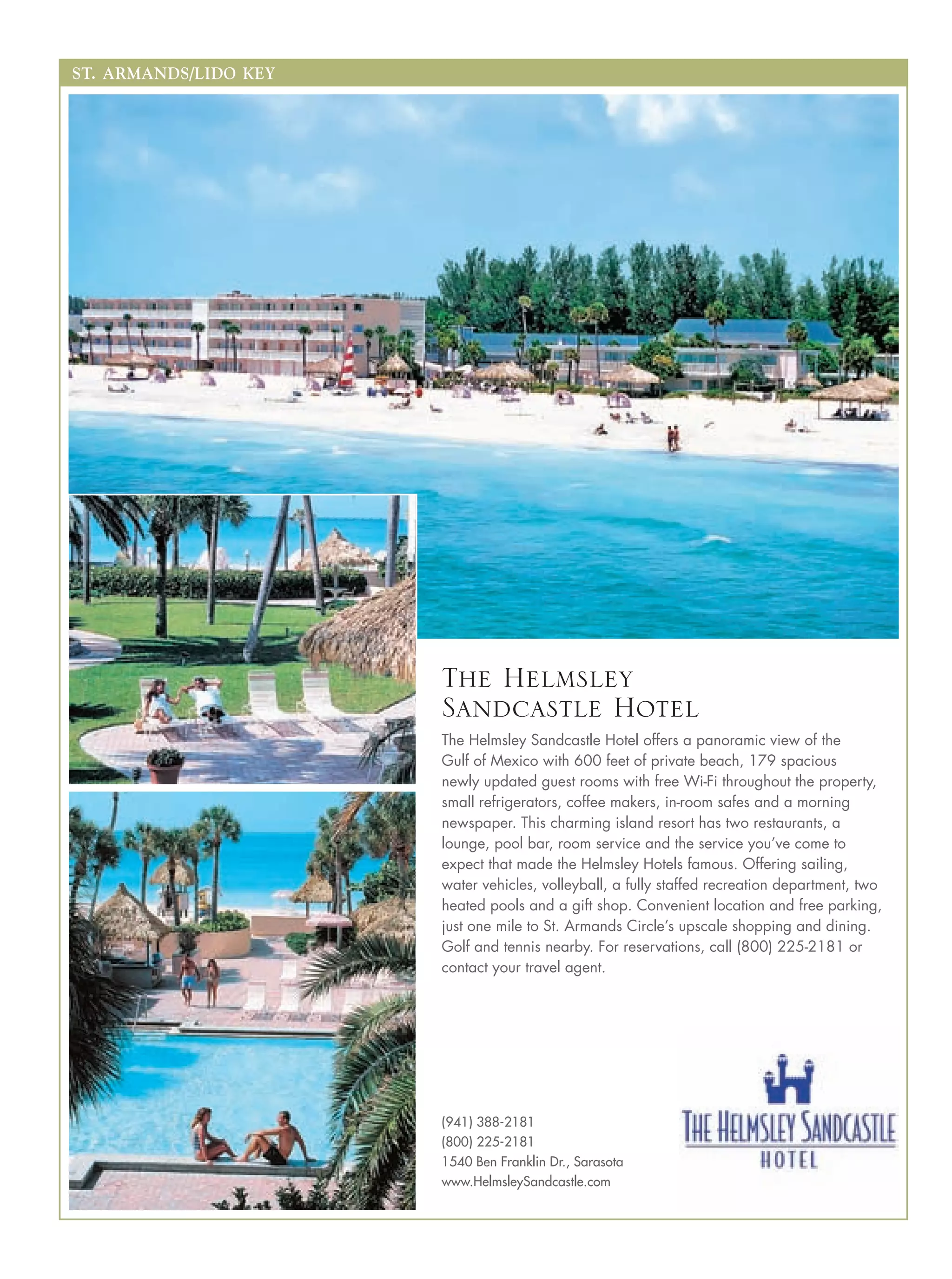 Online Sarasota Visitors Guide | PDF