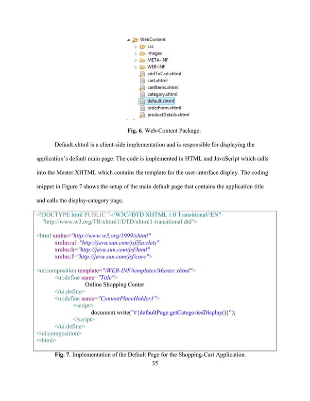 Online shopping-project-documentation-template | PDF | Web Development | Internet
