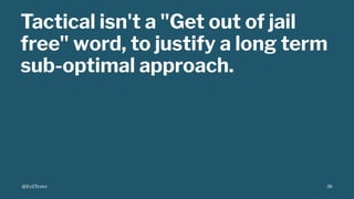 Automating Tactically vs Strategically SauceCon 2020 | PPT