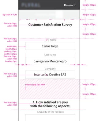 UX/UI Online Form Survey Experience Model | PDF