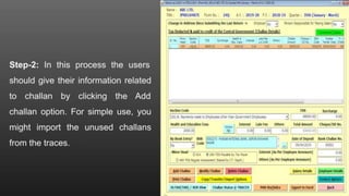 Easy Guide of TDS Return Filing by Gen TDS Software | PPT