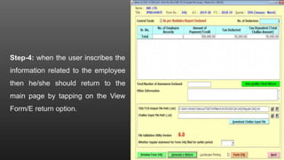 Easy Guide of TDS Return Filing by Gen TDS Software | PDF