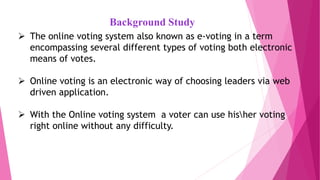 Online Voting System Project Proposal ( Presentation Slide).pptx