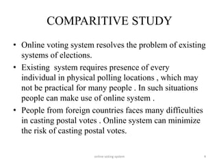 Online-Voting-System by rahul org.pptxxxx | PPTX