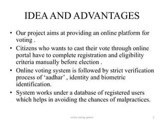 Online-Voting-System by rahul org.pptxxxx | PPTX