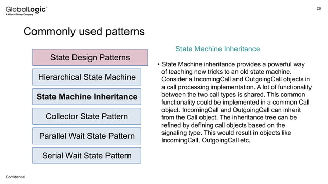 Online TechTalk "Patterns in Embedded SW Design" | PPT