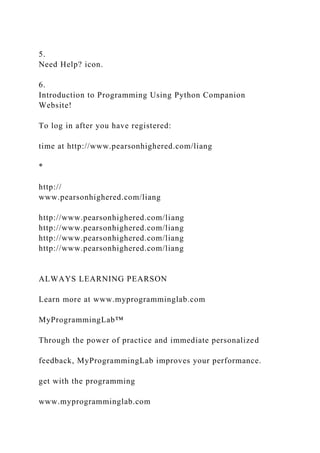 ONLINE ACCESSThank you for purchasing a new copy of In.docx