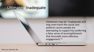 Does Online Activism Work? | PPT