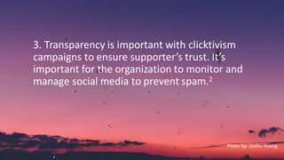 Does Online Activism Work? | PPT