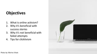 Does Online Activism Work? | PPT