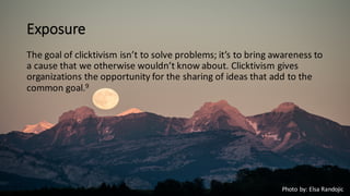 Does Online Activism Work? | PPT