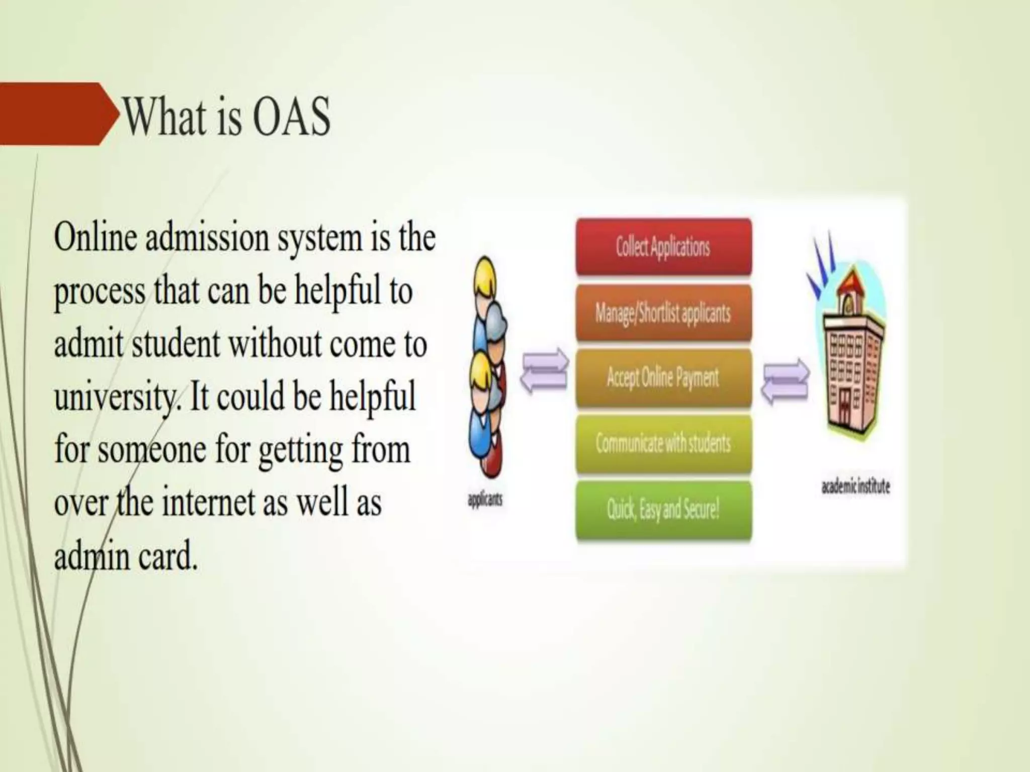 Online admission system | PPTX