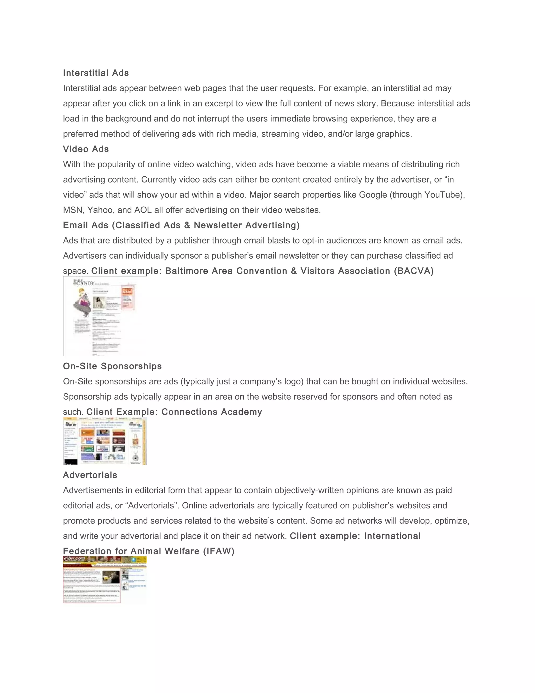 Online advertising | DOC