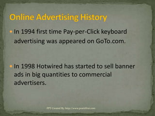 Online advertising – history, Advantages and Disadvantages | PDF