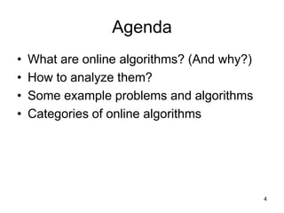 Online Algorithms - An Introduction | PPTX | Internet | Computing