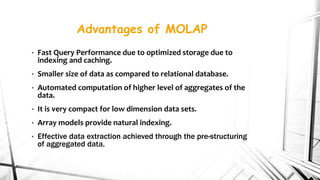 Online analytical processing (olap) tools | PPTX