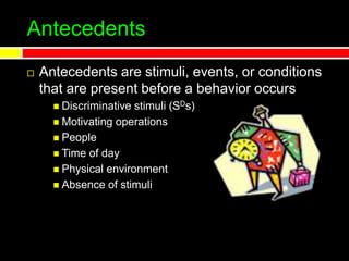 Antecedent Interventions | PPTX