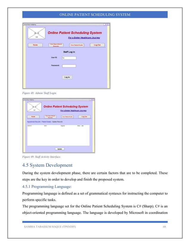 Online Appointment System