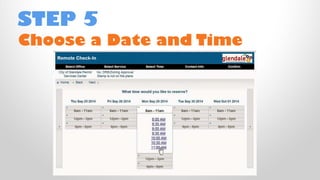 Online Appointment Scheduling: Glendale Permit Services Center | PPT