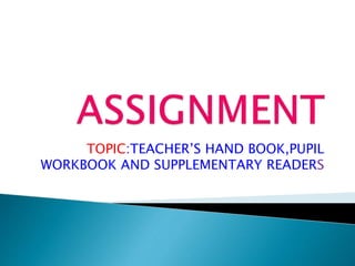 Online assignment | PPTX