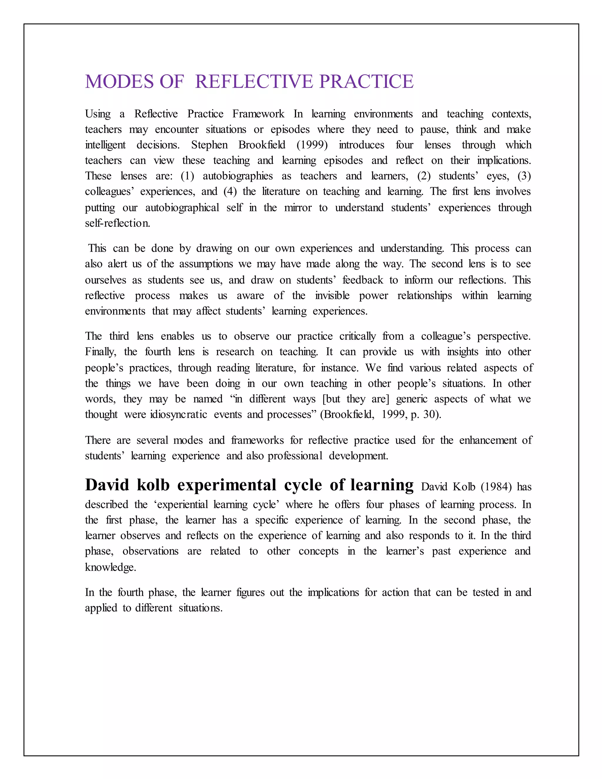 Online assignment | DOCX