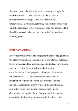 Online assignment -Reference Material | DOCX