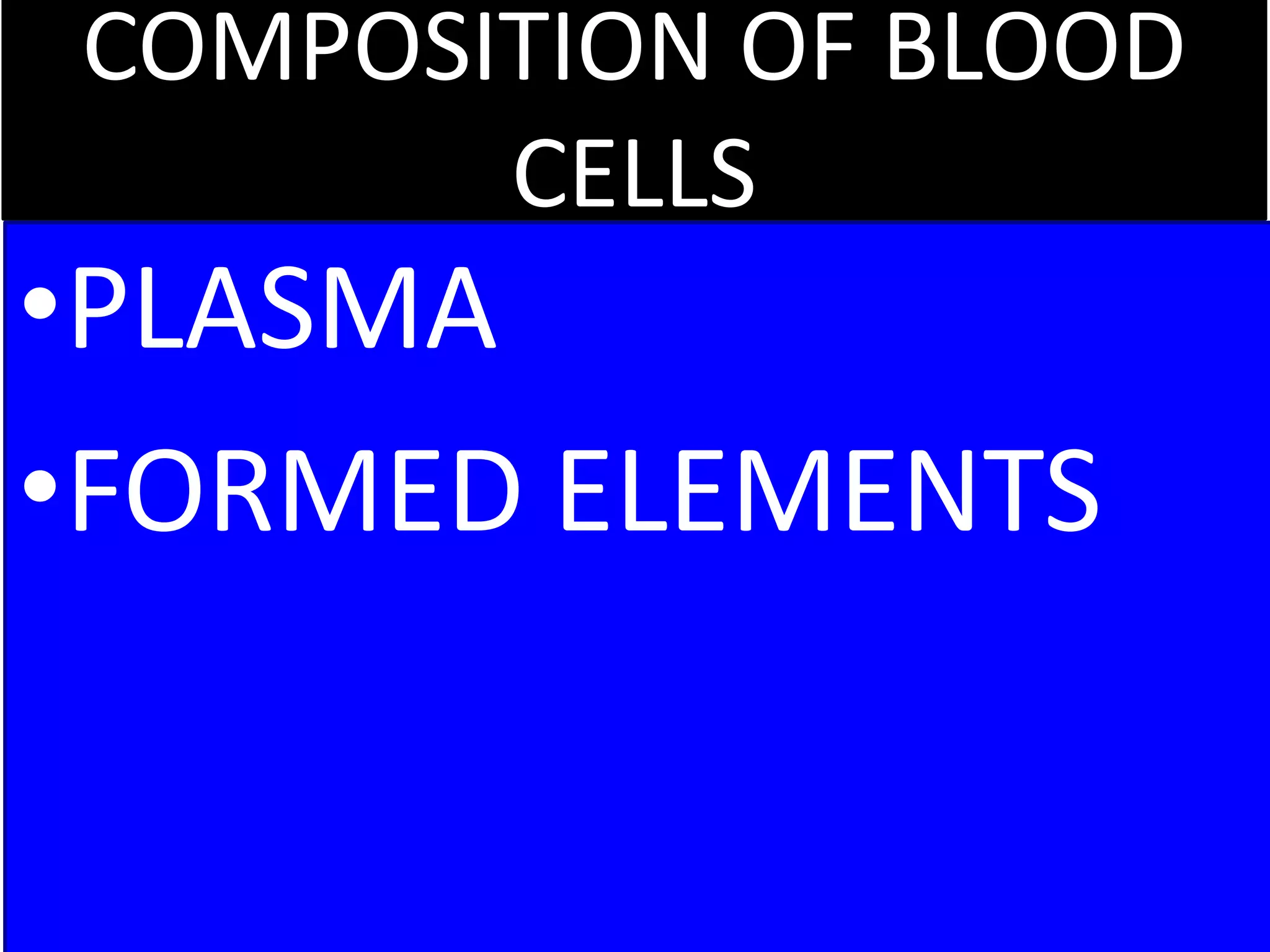 POWERPOINT - BLOOD CELLS | PPTX