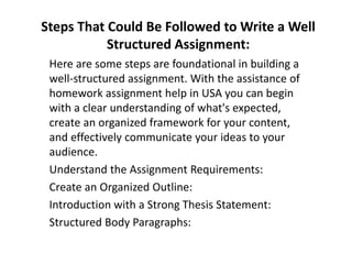 Learn The Significance of Assignment Writing with Online Assignment ...