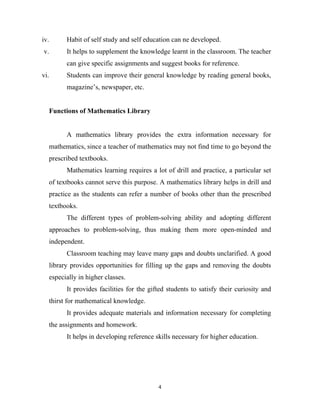 Online assugnment -mathe matics library | PDF