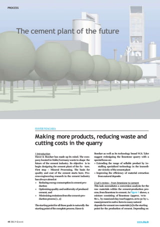The cement plant of the future | PPTX