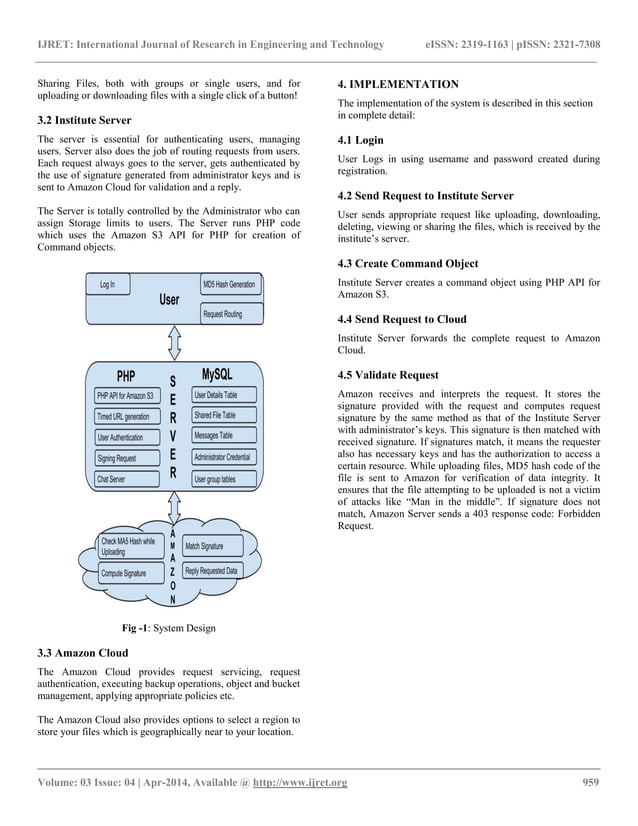 Online backup and recovery using amazon s3 | PDF