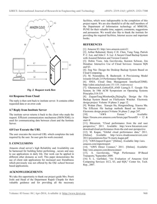Online backup and recovery using amazon s3 | PDF