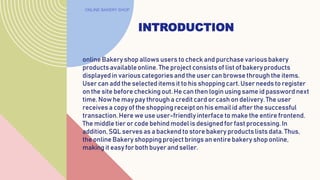 Online bakery shop project (mini project) .pptx