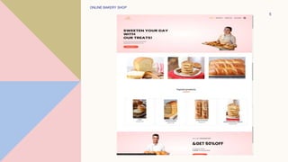 Online bakery shop project (mini project) .pptx | Grocery Shopping | Shopping