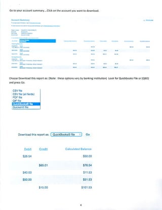 QuickBooks and Seacoast National Bank | PDF