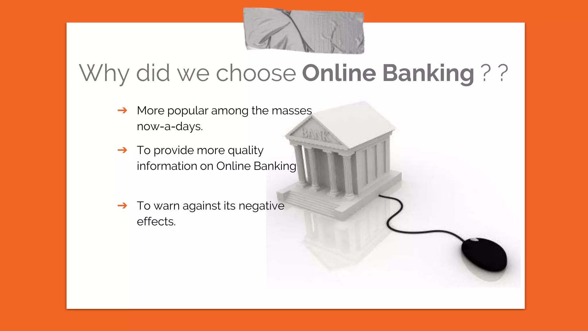 Online banking|| | PPT