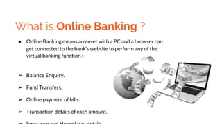 Online banking|| | PPT