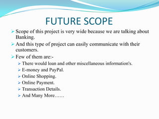 Online banking | PPTX