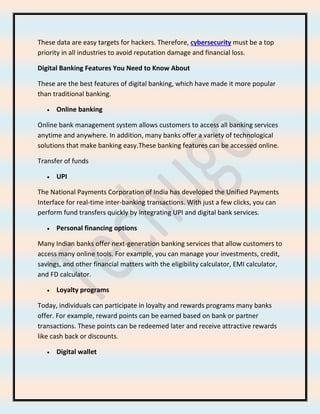 Online Banking Management System – Its Scope and the Technology Used. | PDF